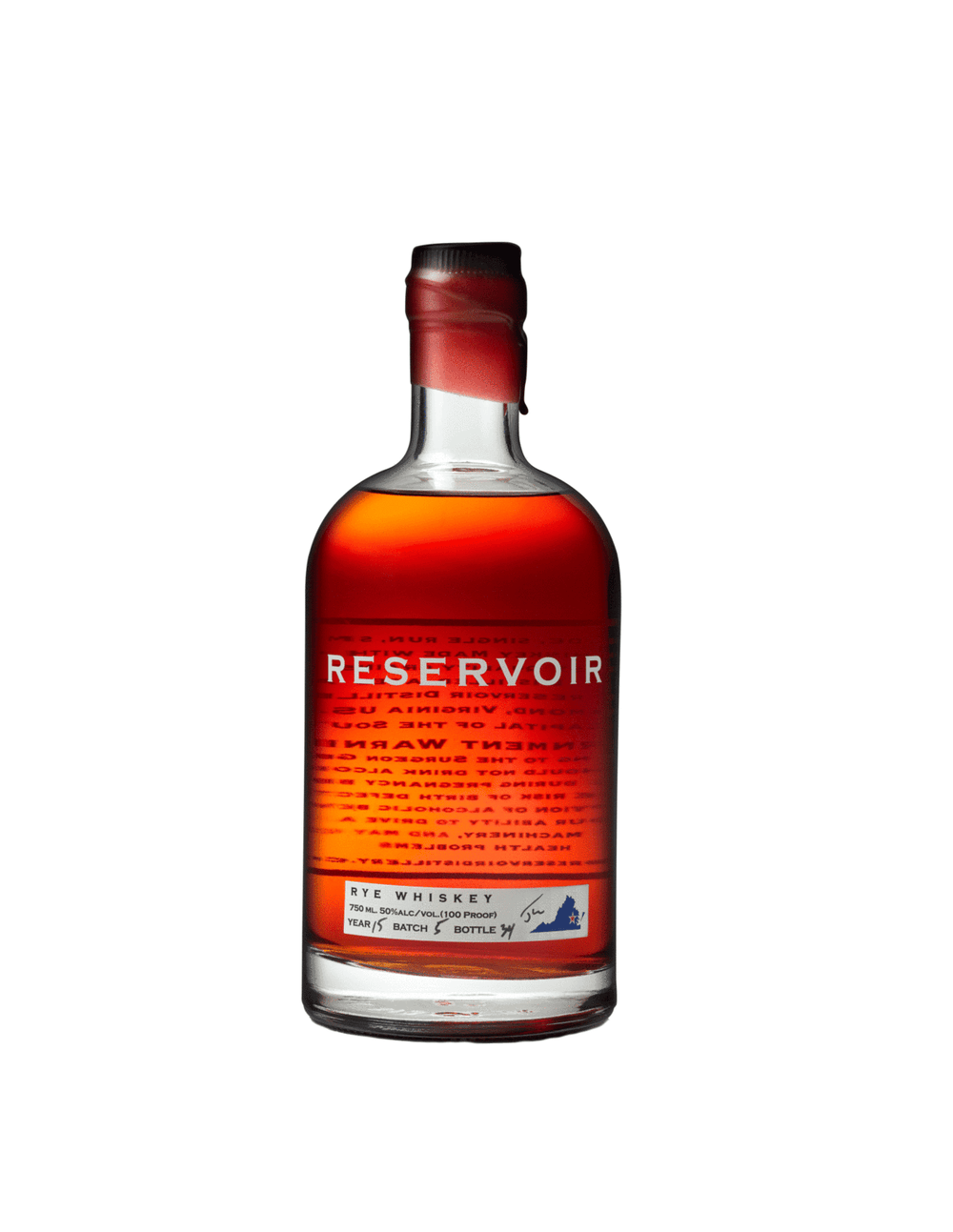 Reservoir Rye Whiskey 750ml